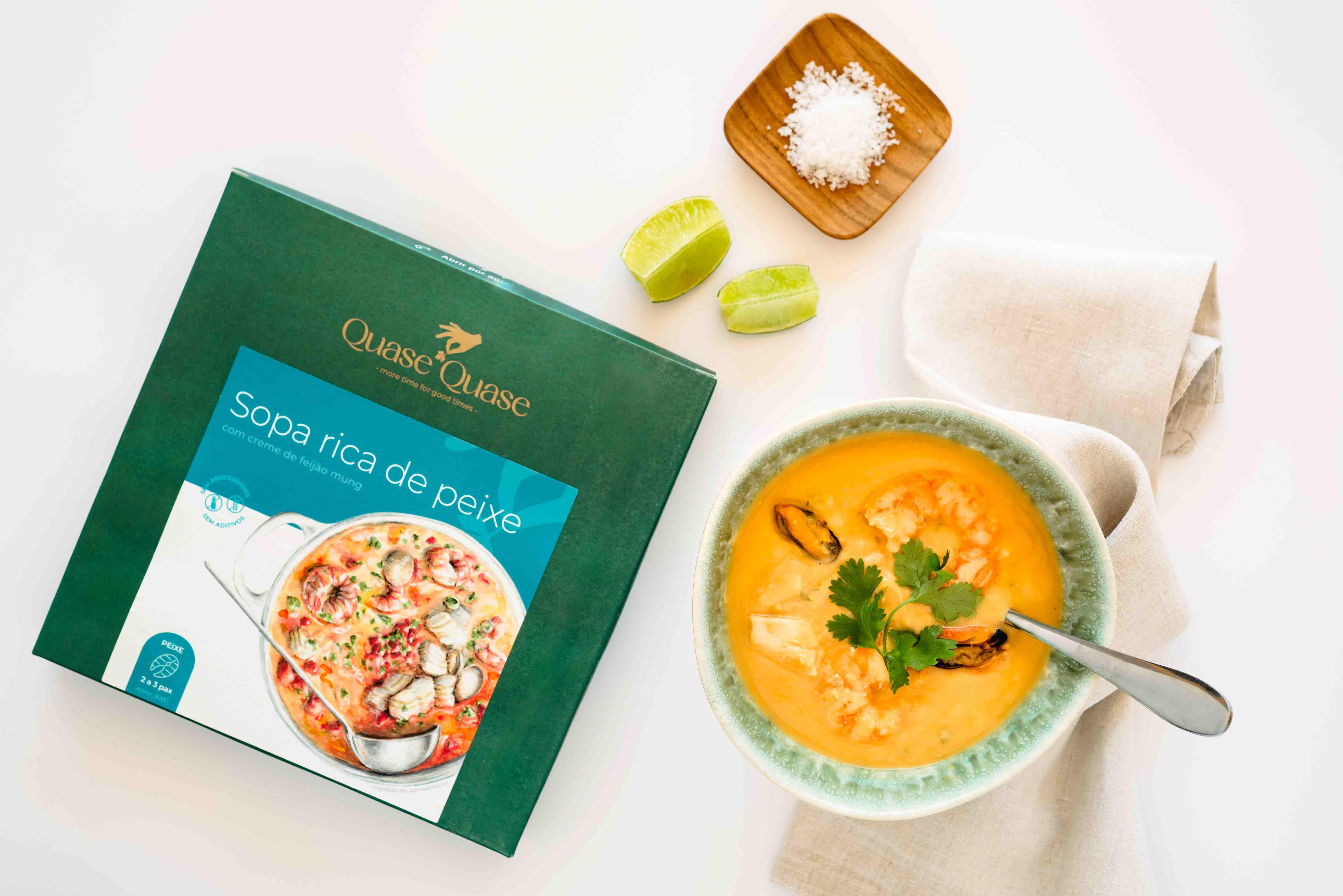 Sopa rica de peixe 3pax