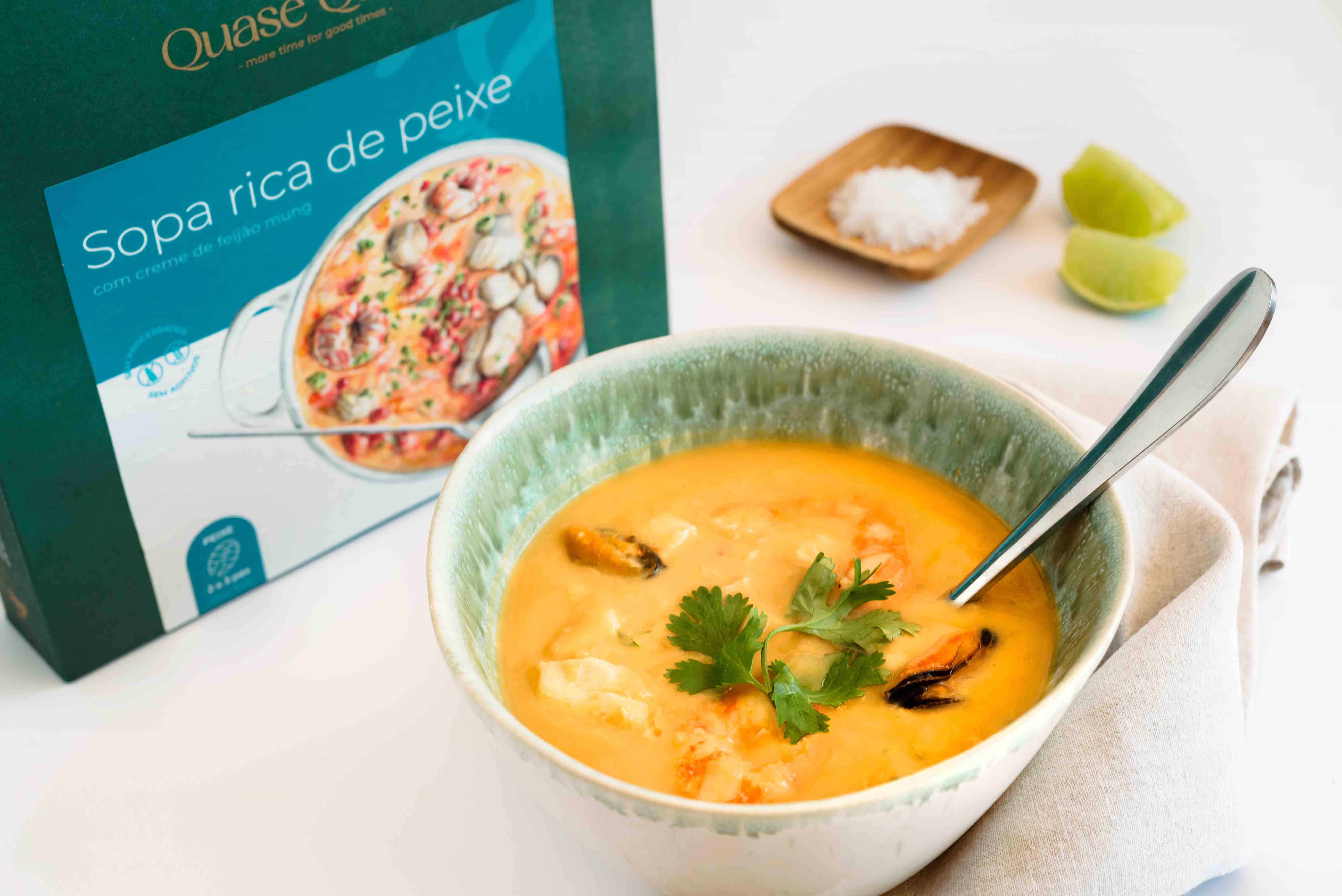 Sopa rica de peixe 3pax