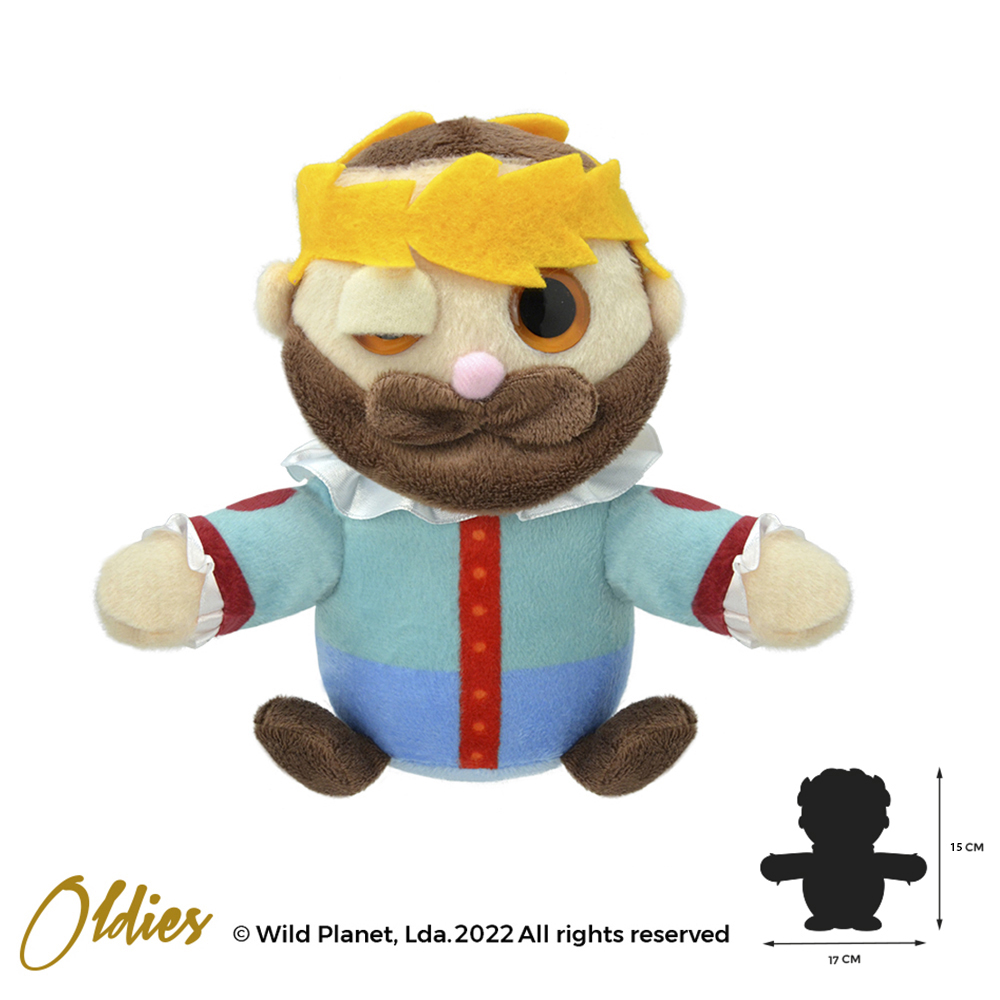 Wild Planet - Fabricante de peluches - Peluche Luis de Camões Orbys Icons