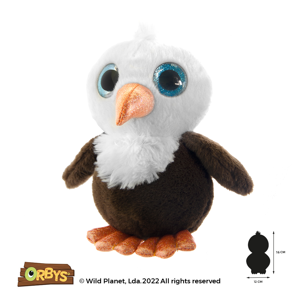 Wild Planet - Fabricante de peluches - Peluche Aguia Orbys