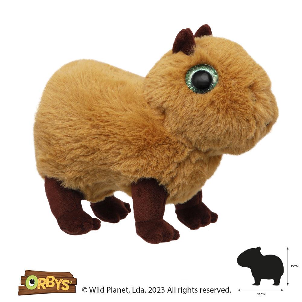 Wild Planet - Fabricante de peluches - Peluche Capivara Orbys